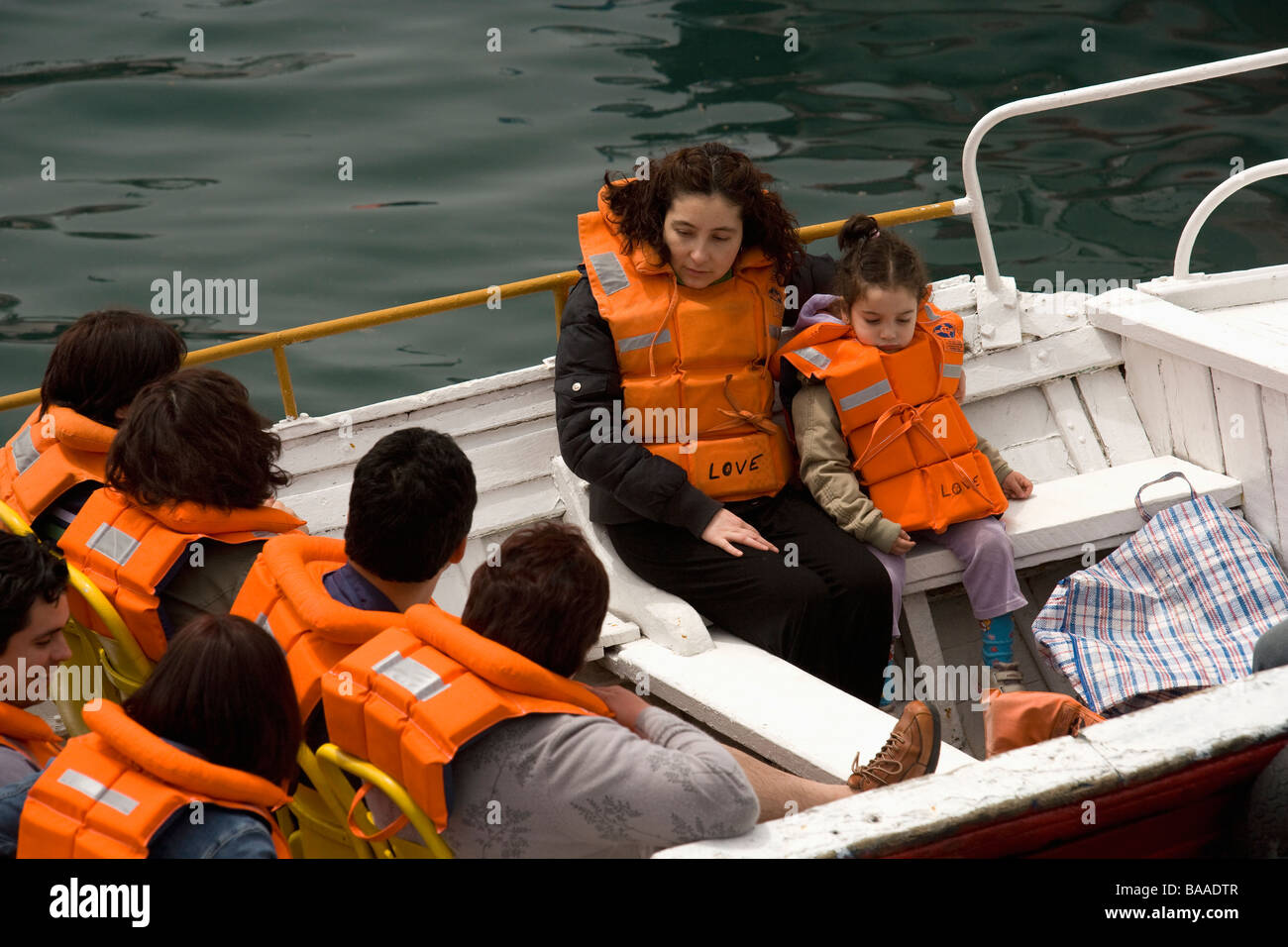 Valparaiso harbor boat tour hi-res stock photography and images - Alamy