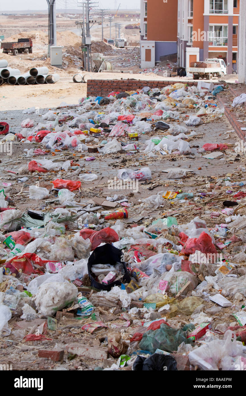 Plastic litter pollution in china hi-res stock photography and images ...