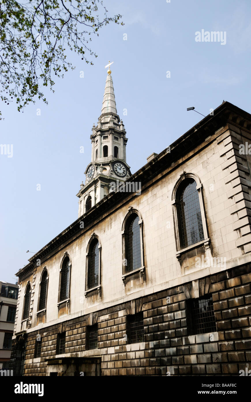 St Giles in the Fields Church St Giles High Street London WC2 Stock ...