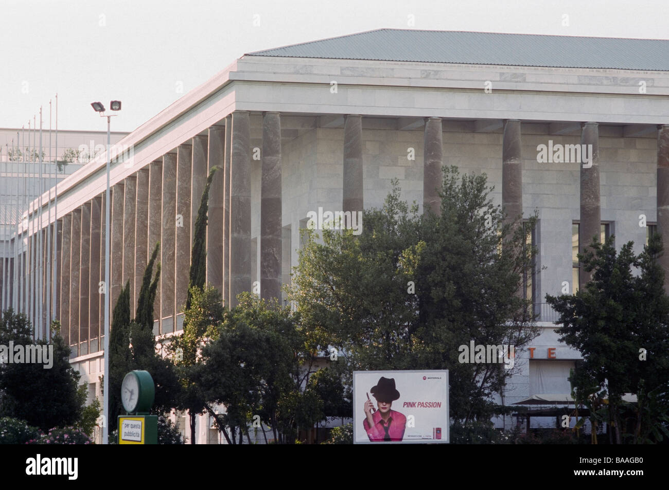 Building on the North - Western side of Piazza Marconi in the EUR ...