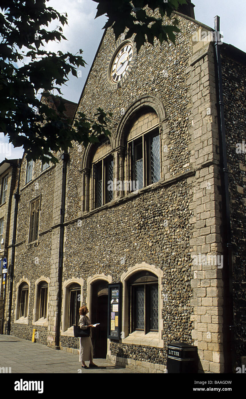 Bury St Edmunds, Suffolk, Moyse's Hall Stock Photo - Alamy