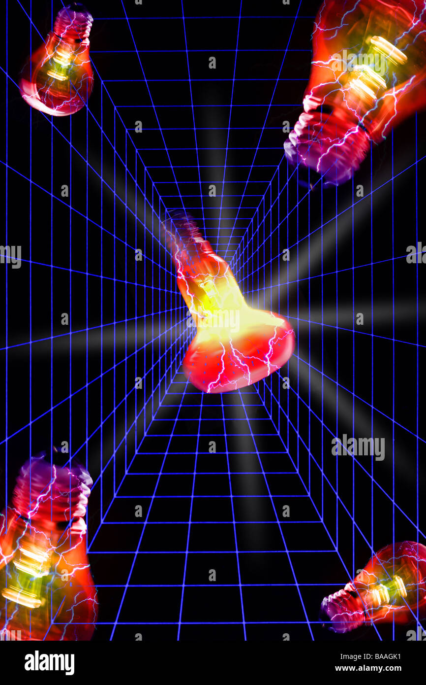 Grid of lights hi-res stock photography and images - Alamy