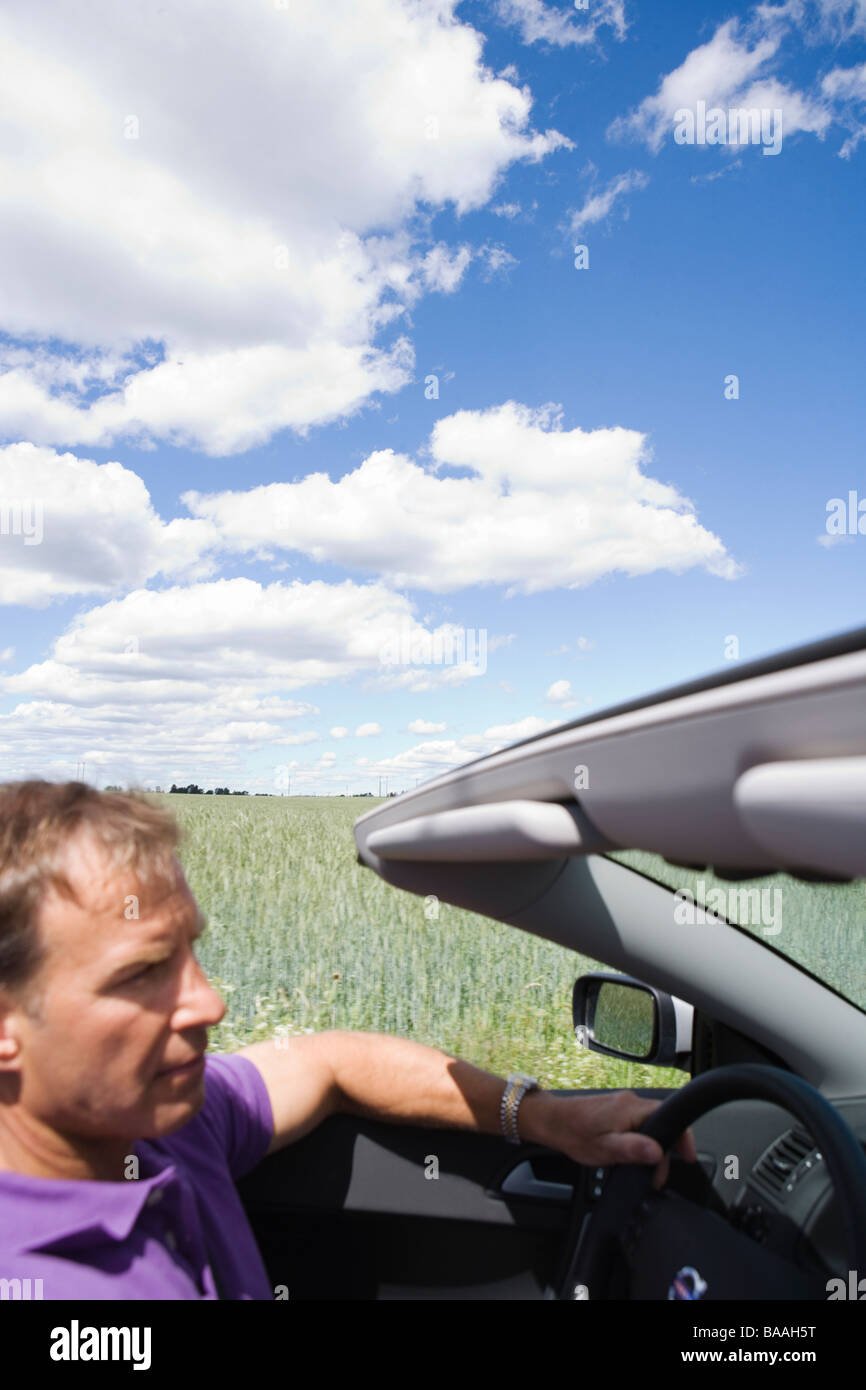 Car drivers side profile hi-res stock photography and images - Alamy