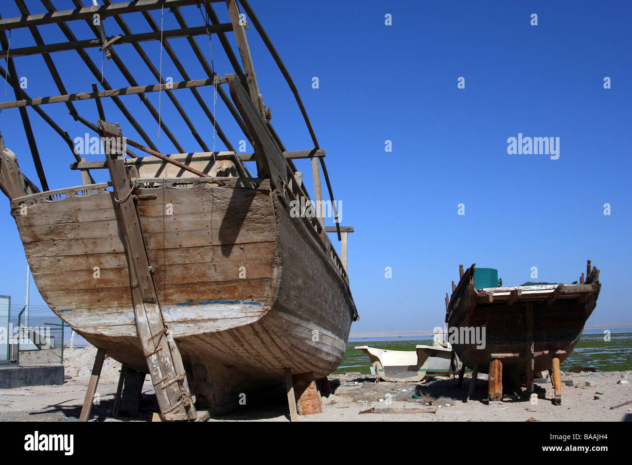 Kuwait old port Stock Photo - Alamy