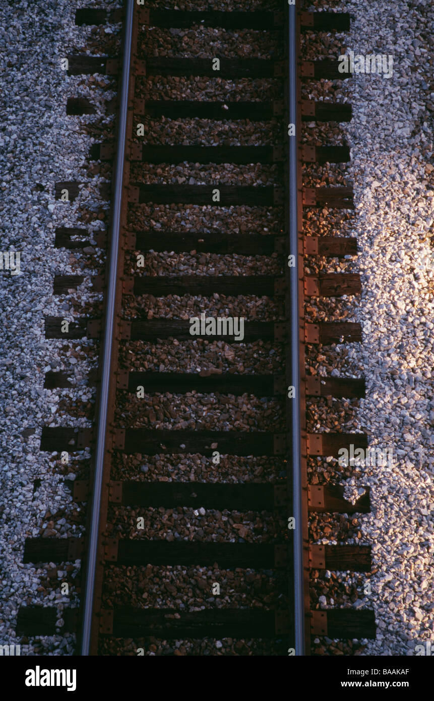 Railway track view hi-res stock photography and images - Alamy