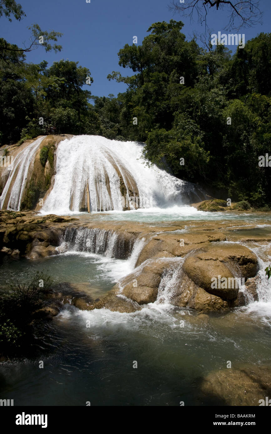 Agua azul cascades hi-res stock photography and images - Alamy