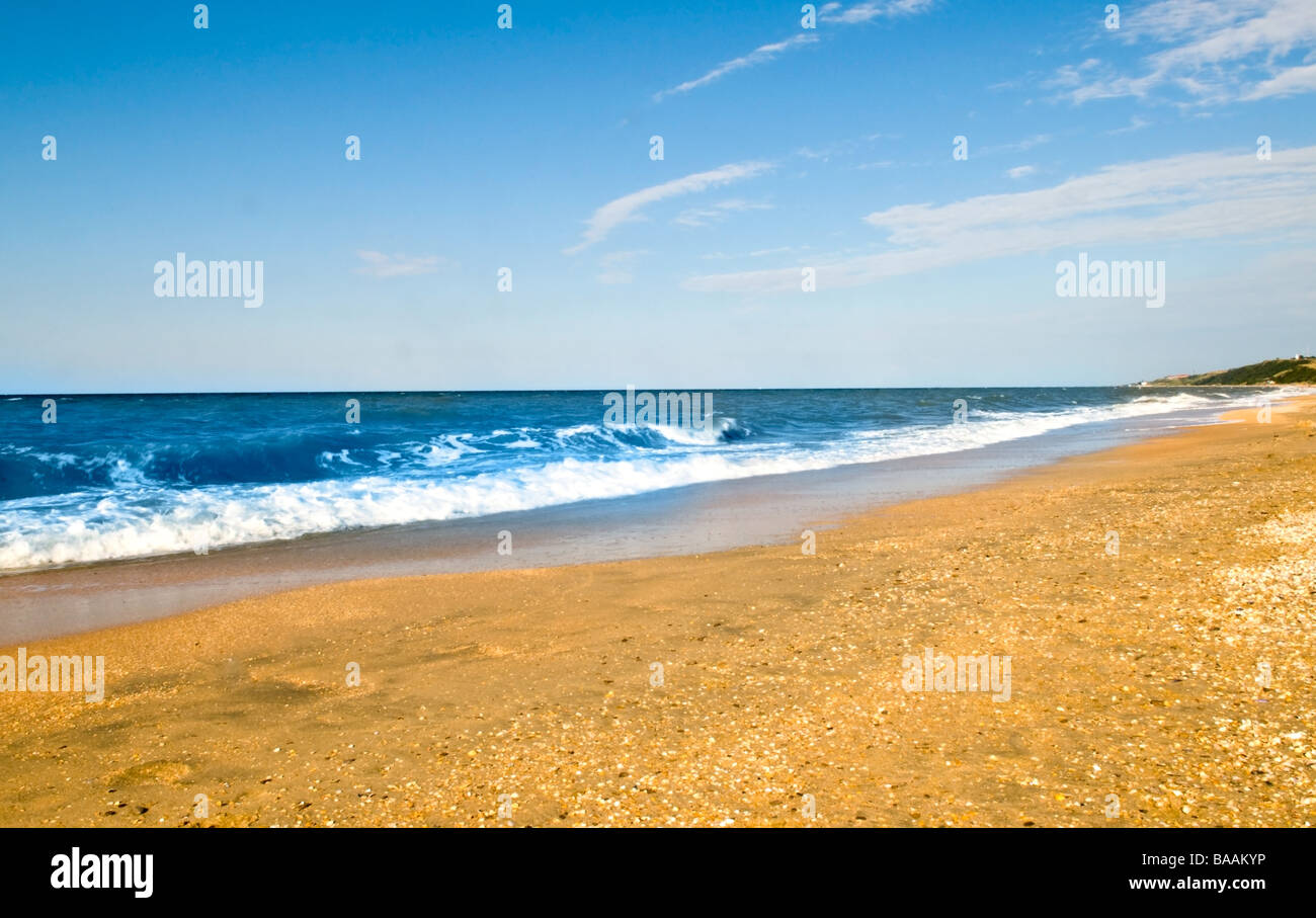 Beautiful sea and clouds sky Stock Photo - Alamy
