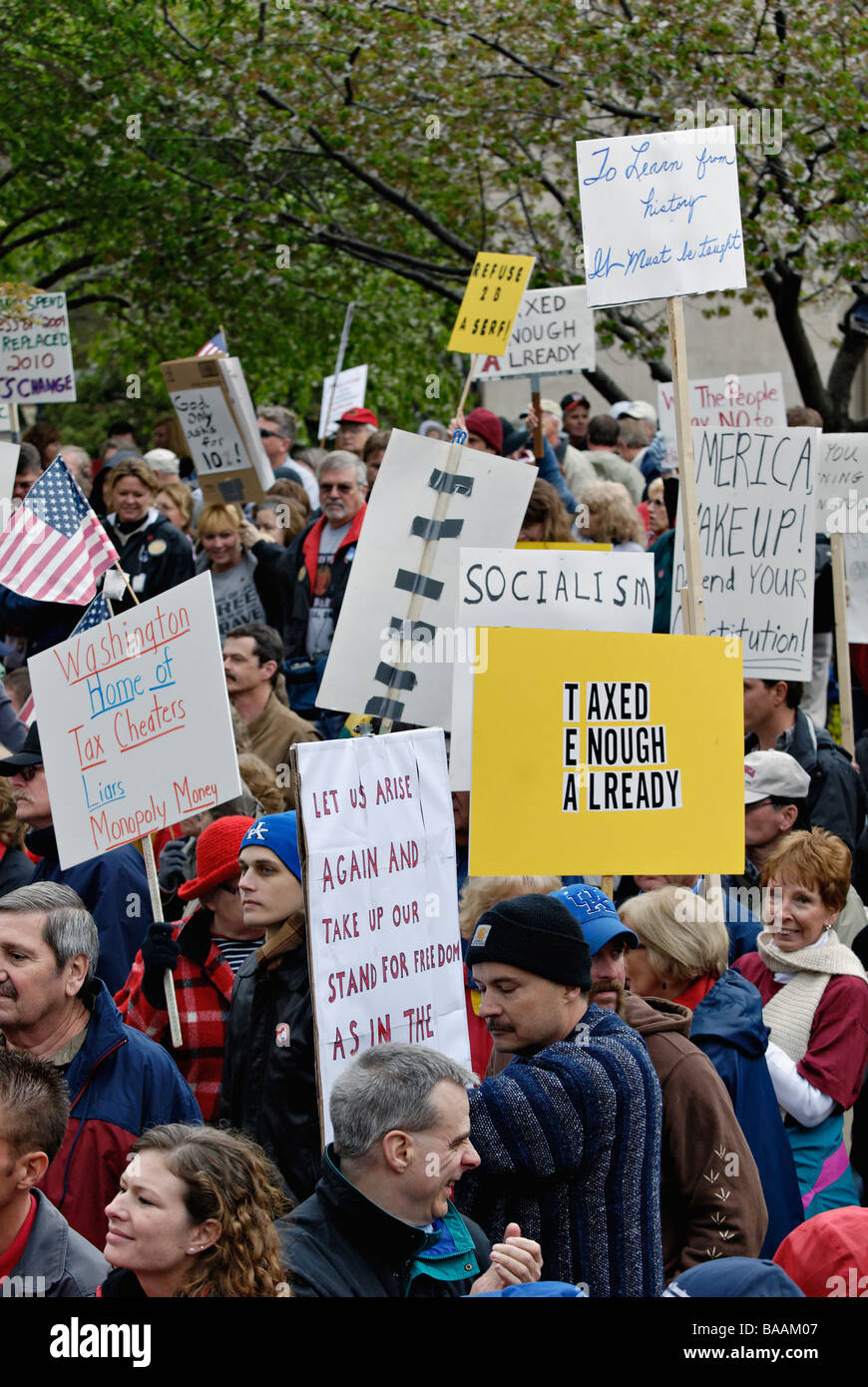 Tea Party Protest Signs