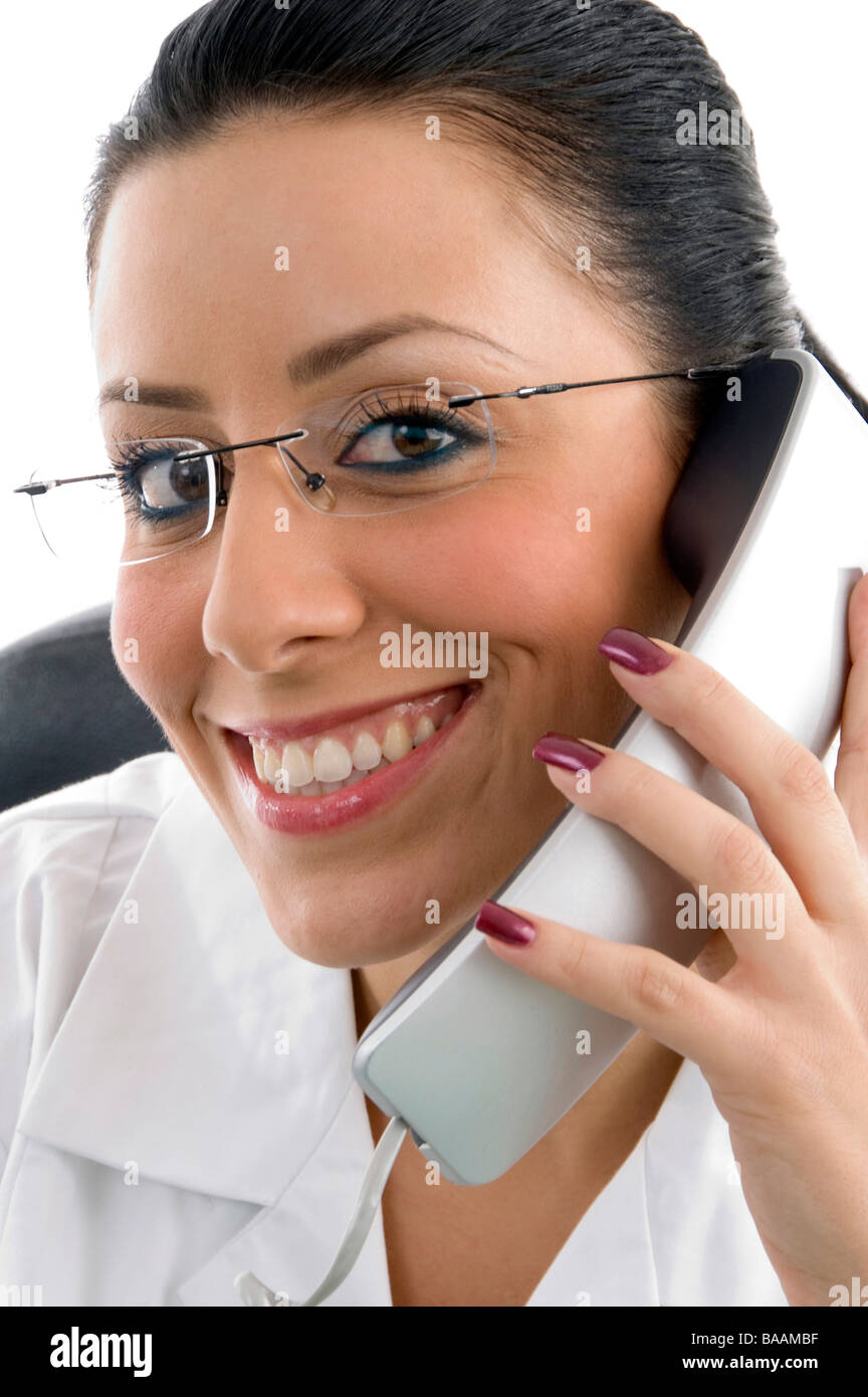 Beautiful doctor portrait hold hi-res stock photography and images - Alamy