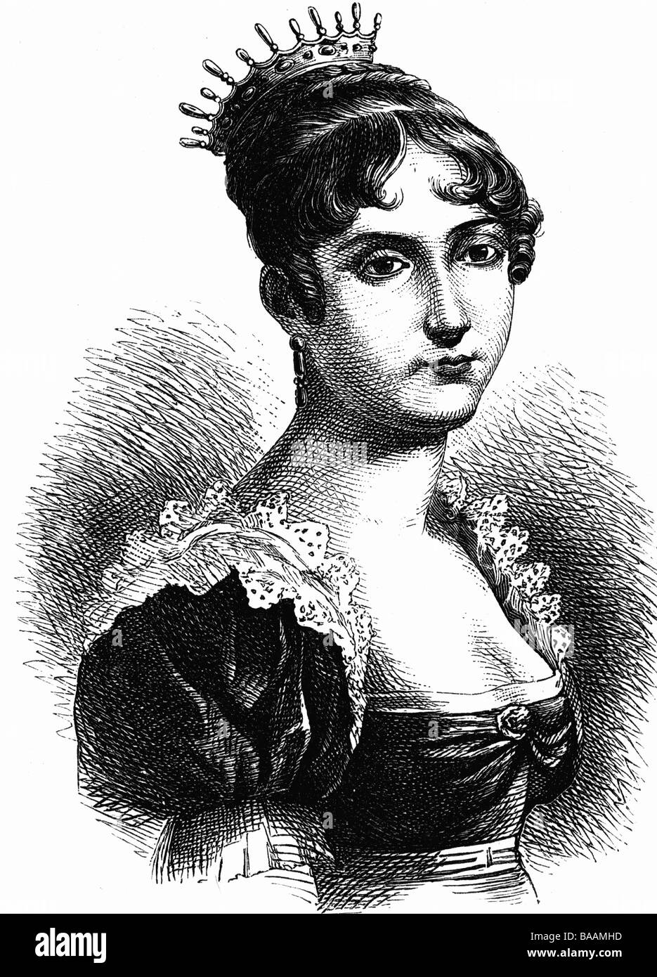 Hortense de beauharnais Black and White Stock Photos & Images - Alamy