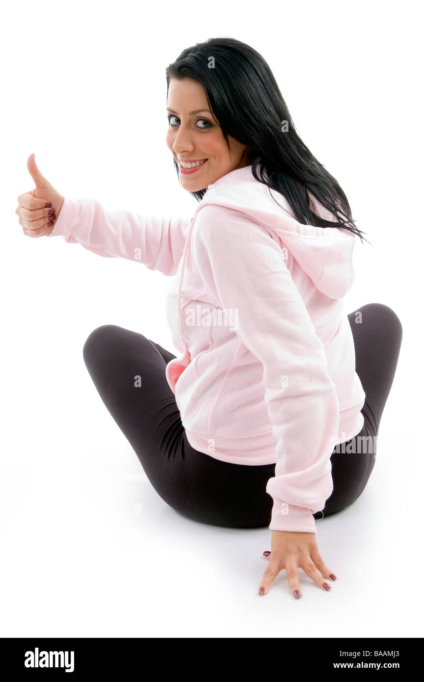 Back of female Cut Out Stock Images & Pictures - Alamy