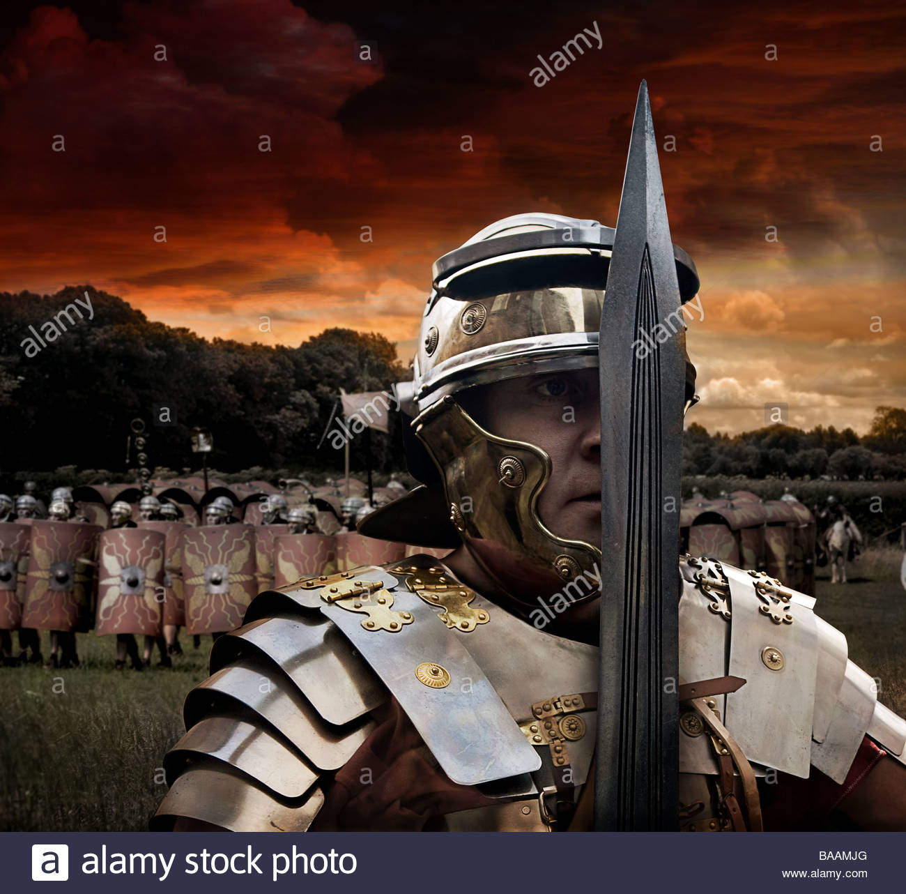 Roman Legionnaire Stock Photos & Roman Legionnaire Stock Images - Alamy