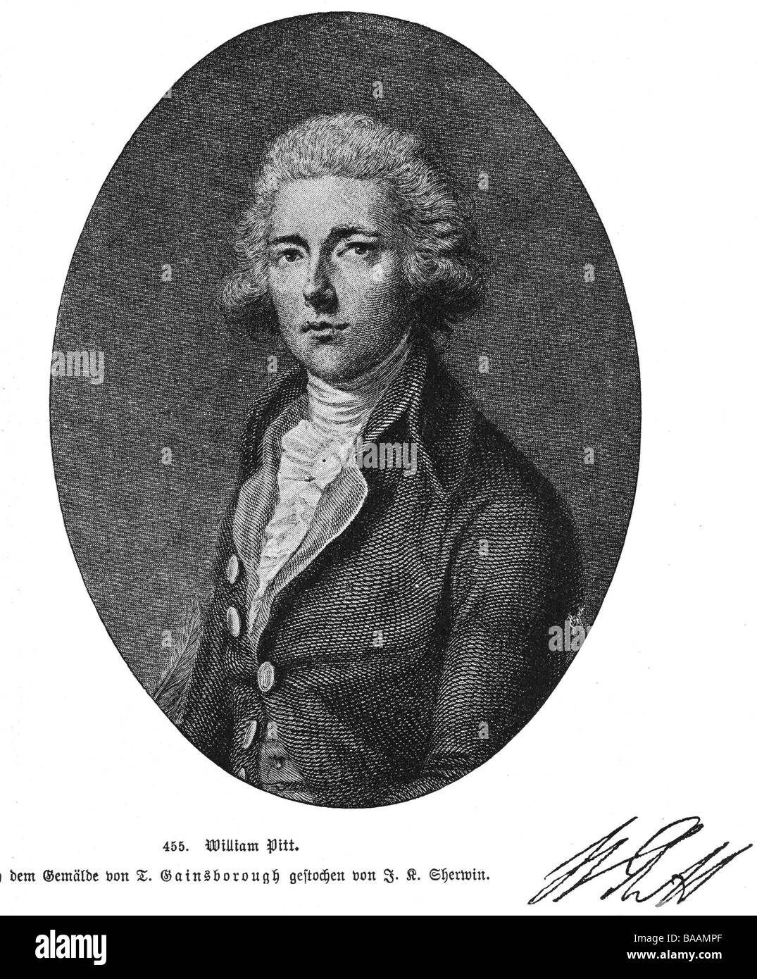 William pitt the elder Black and White Stock Photos & Images - Alamy