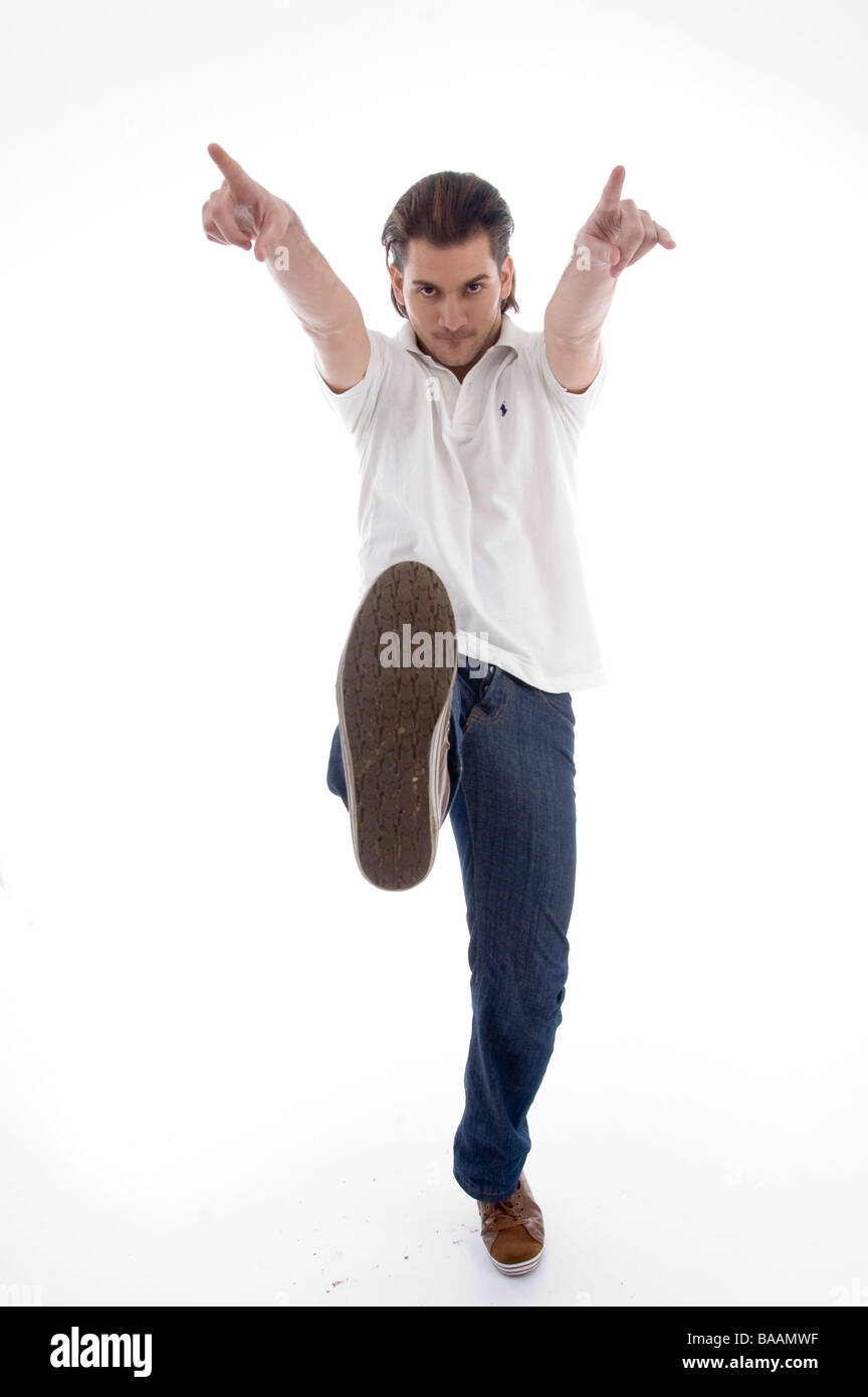 handsome young man having fun Stock Photo - Alamy
