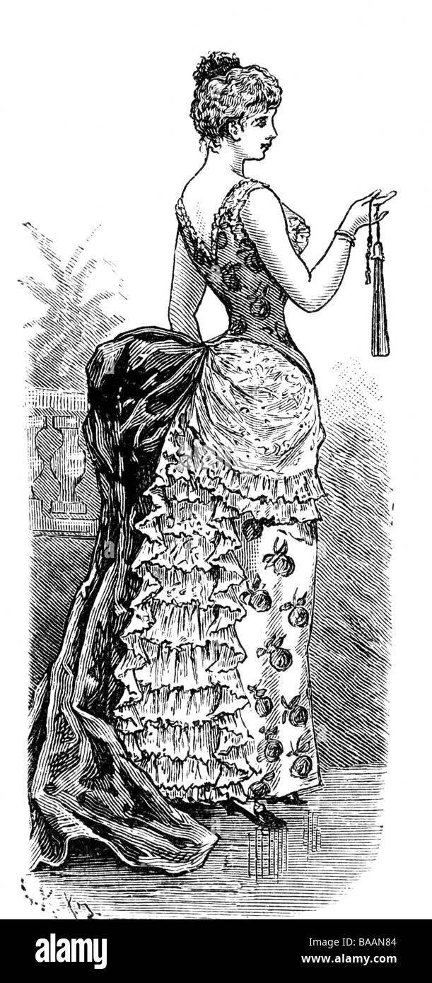 Dress cut out no people Black and White Stock Photos & Images - Alamy