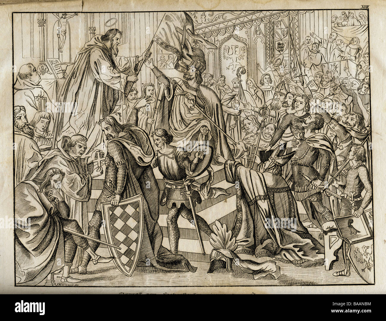 Conrad III, circa 1093 - 15.2.1152, King of Germany 13.3.1138 - 15.2. ...