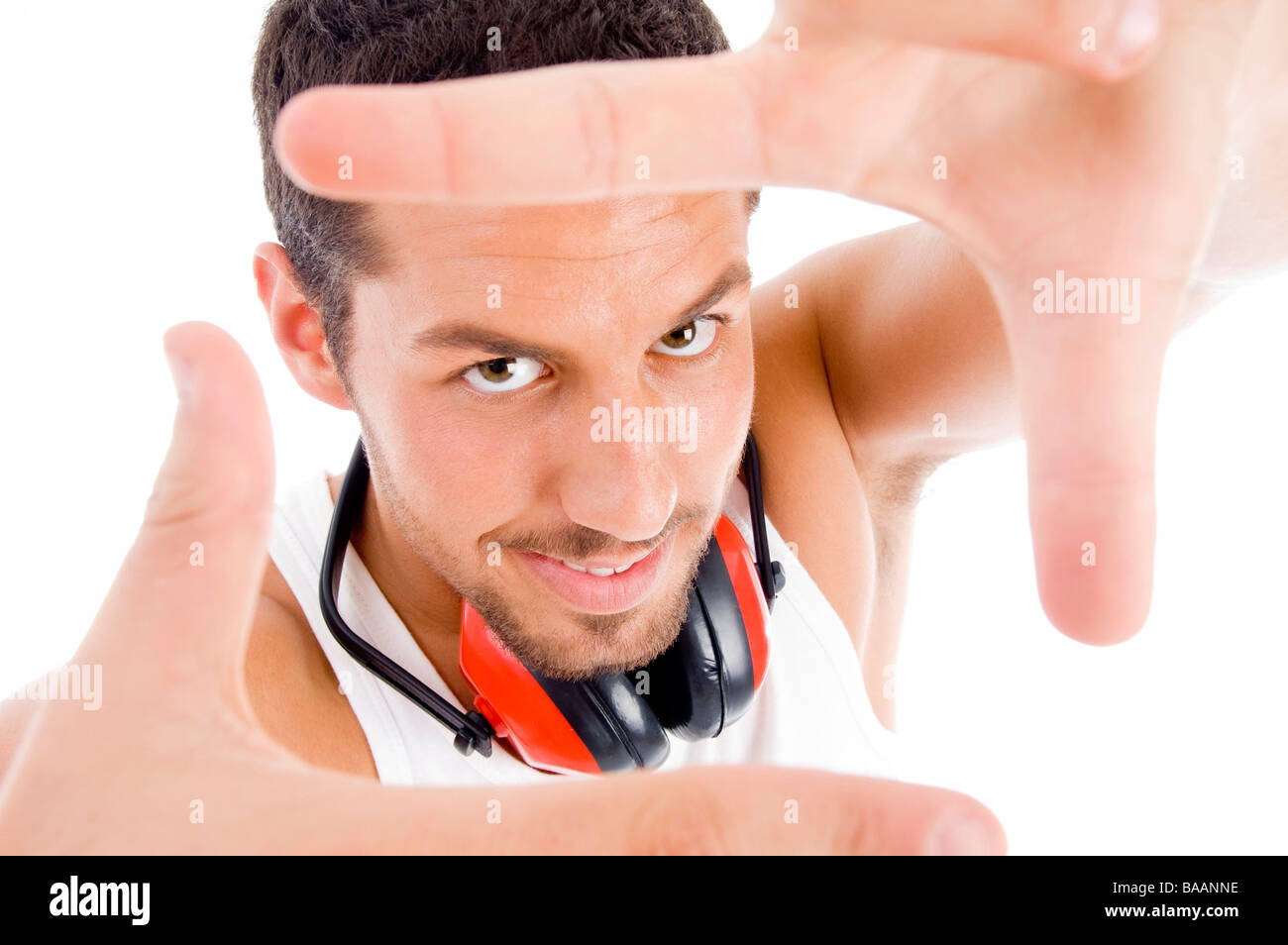 Framing hand hi-res stock photography and images - Alamy