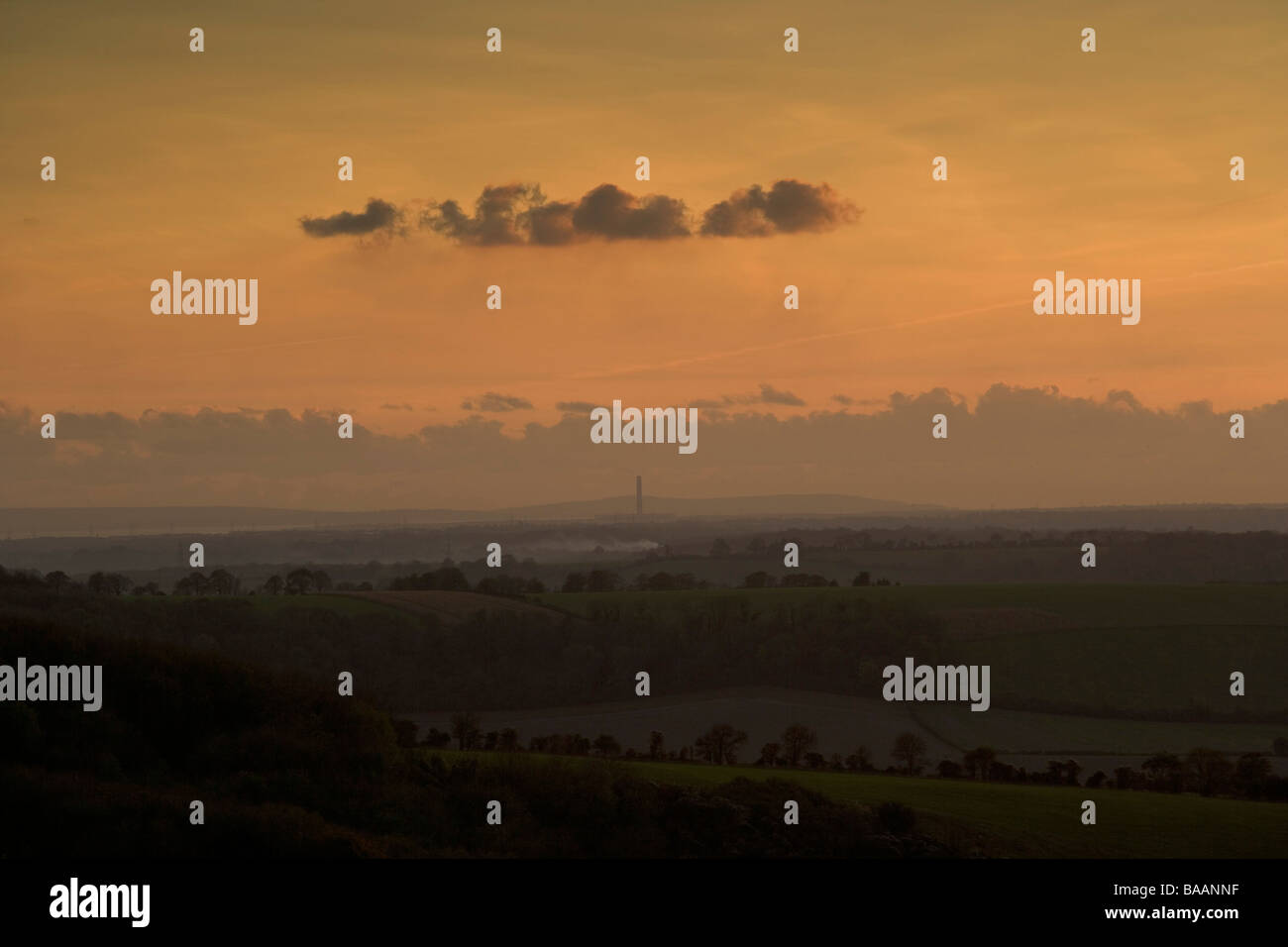 Meon valley sunset hi-res stock photography and images - Alamy