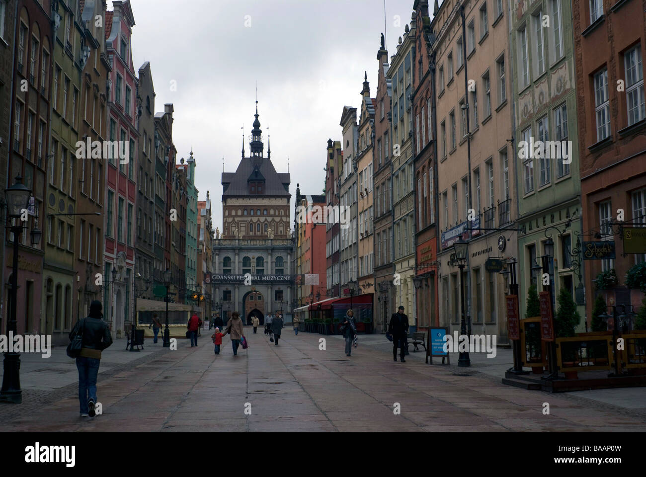 Gdansk, Poland on a grey, out-of-season day Stock Photo - Alamy