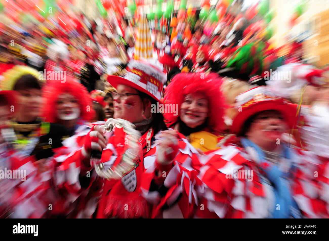 Germans celebrating carnival in Cologne Stock Photo - Alamy