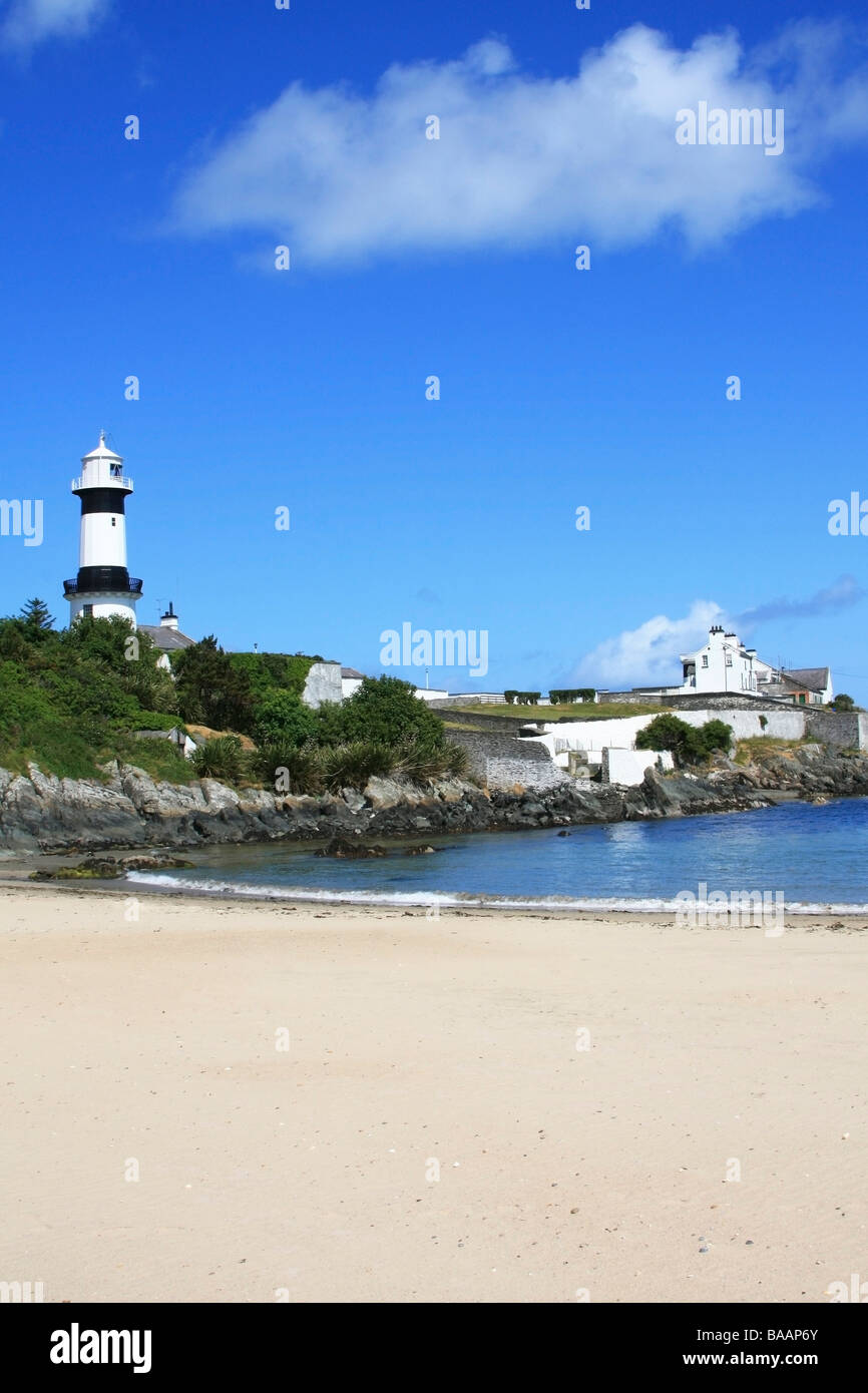 Shrove Lighthouse, Greencastle, County Donegal, Ireland Stock Photo - Alamy