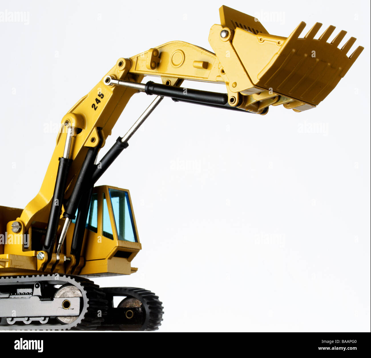 Caterpillar Excavator 245 model Stock Photo - Alamy