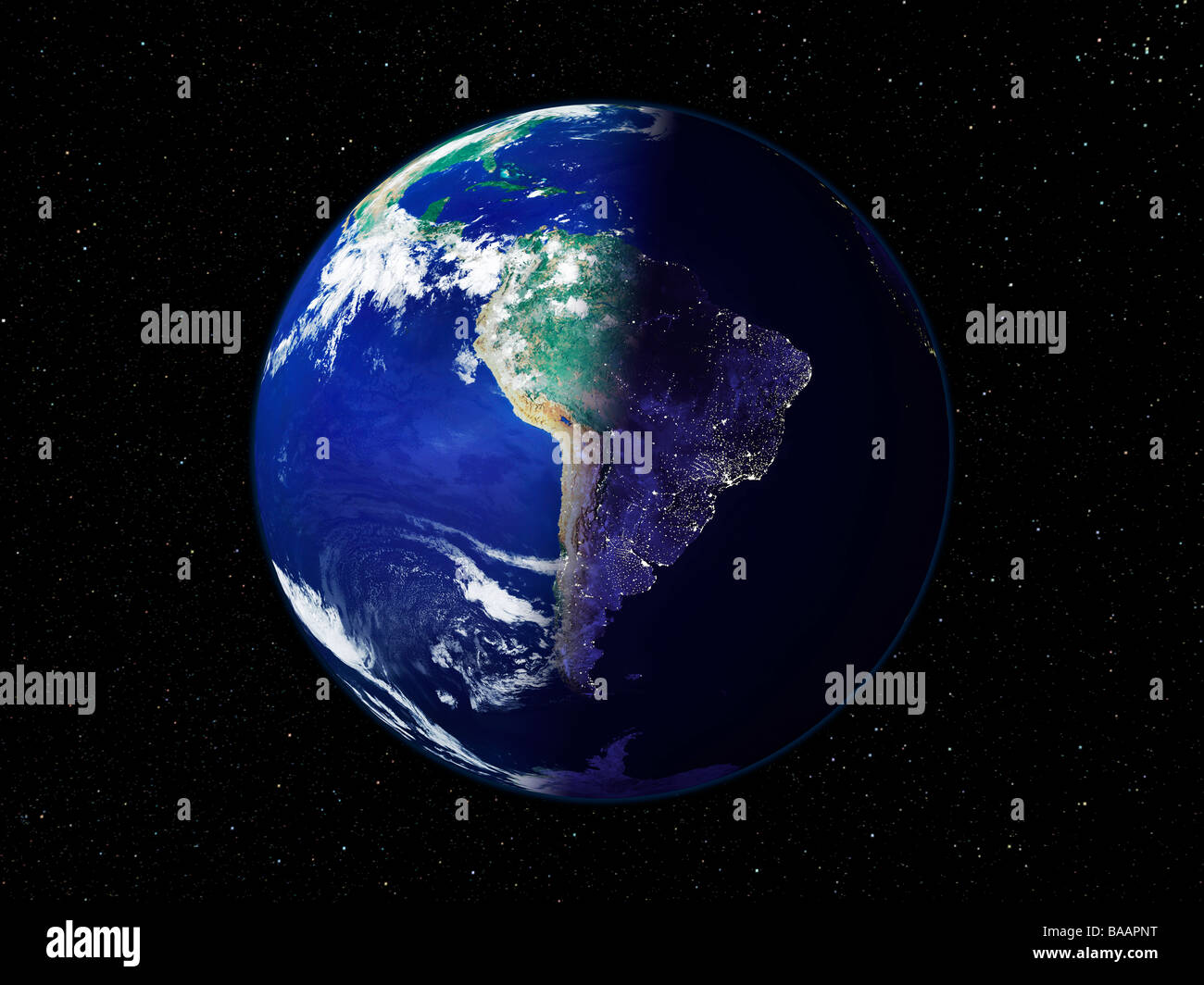 Day And Night On Earth From Space