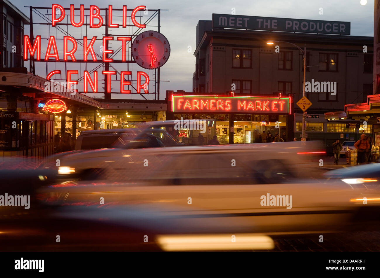 Seattle night market hi-res stock photography and images - Alamy