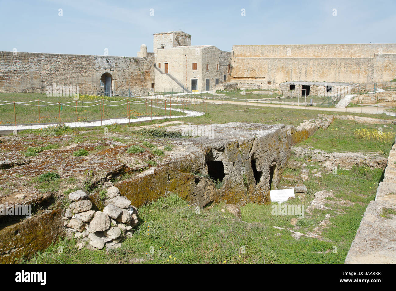 Enna castle hi-res stock photography and images - Alamy