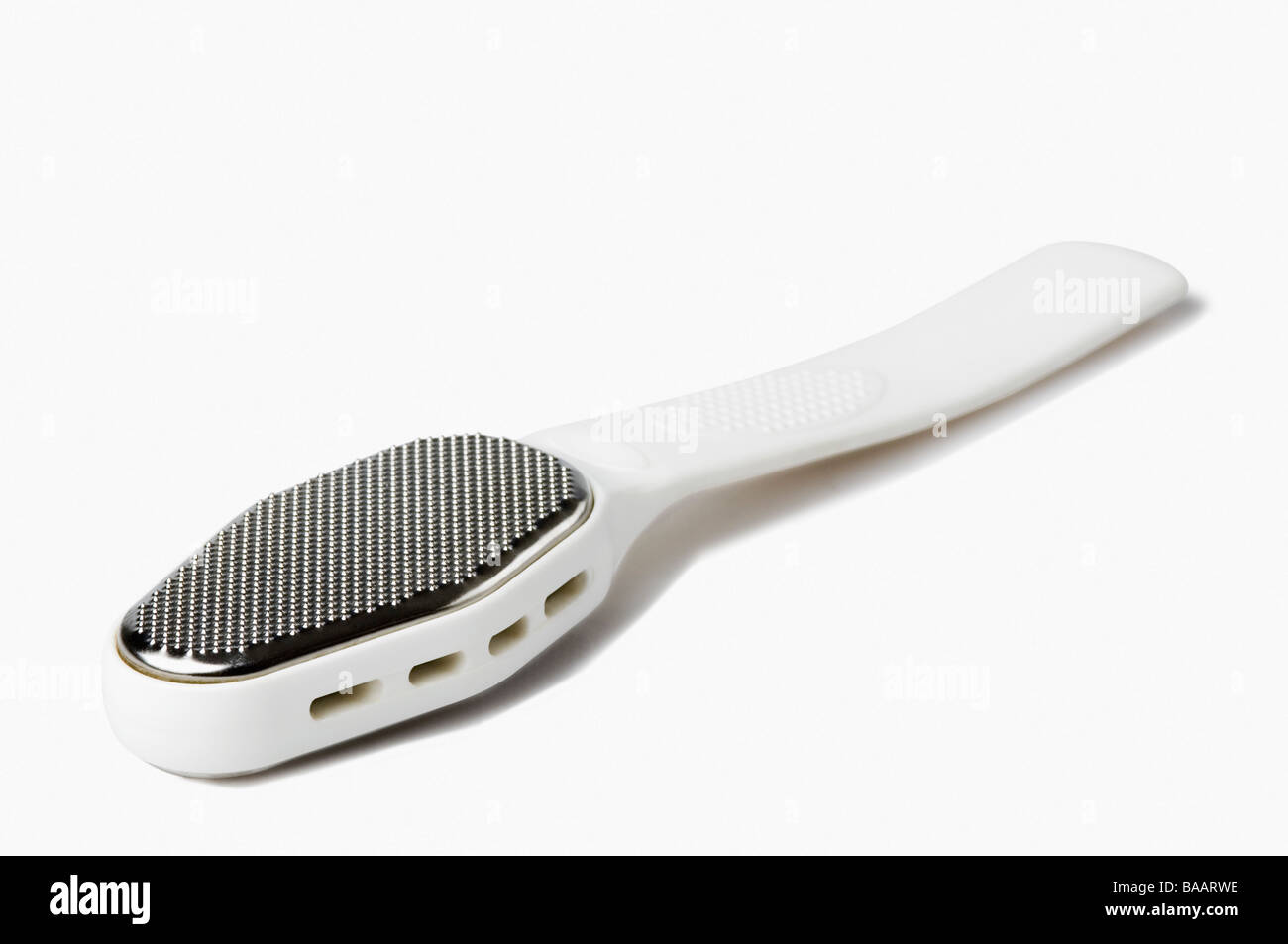 Close-up of foot cleaning scrubber Stock Photo - Alamy