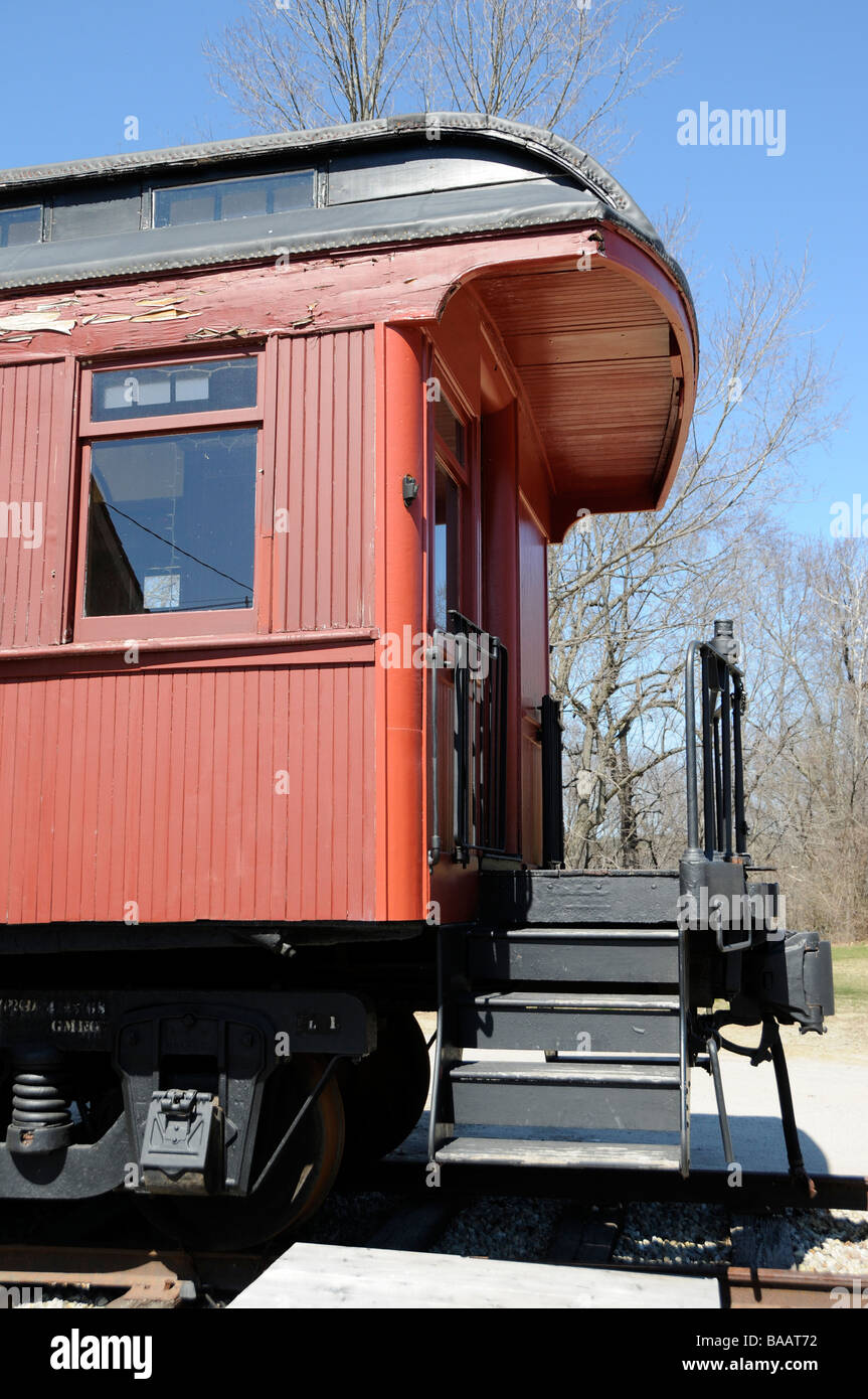 Antique Railroad Coach Stock Photo - Alamy