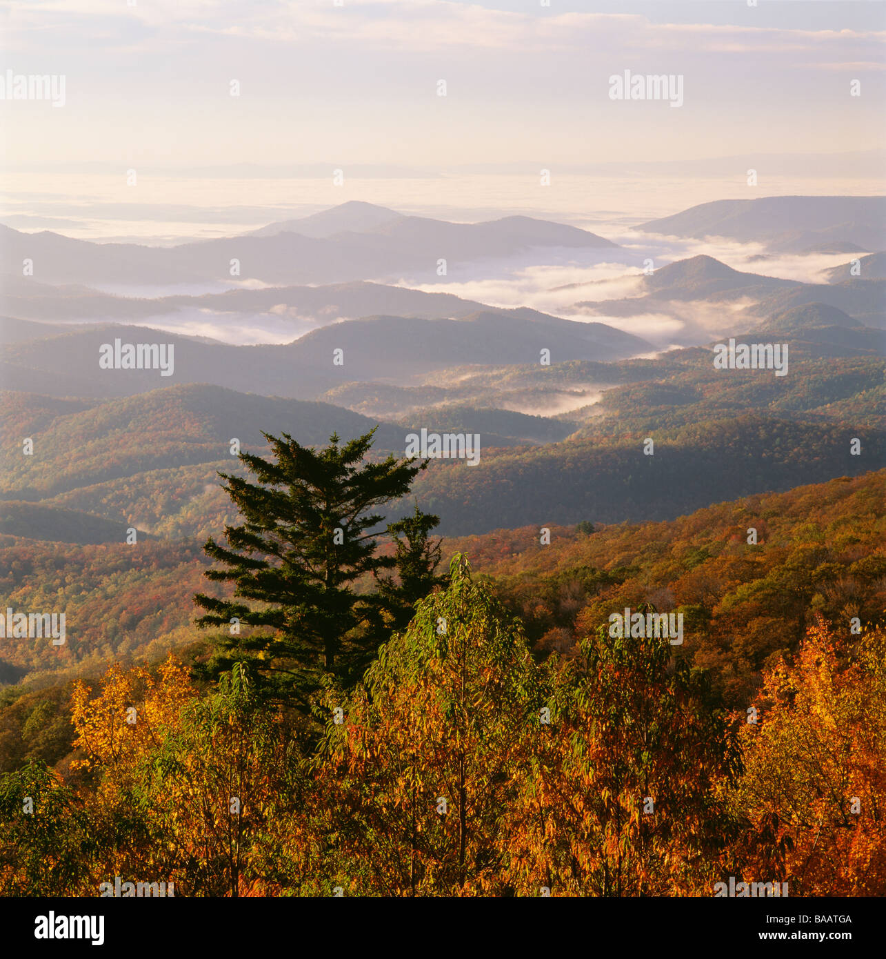 Landscape elevated view Stock Photo - Alamy