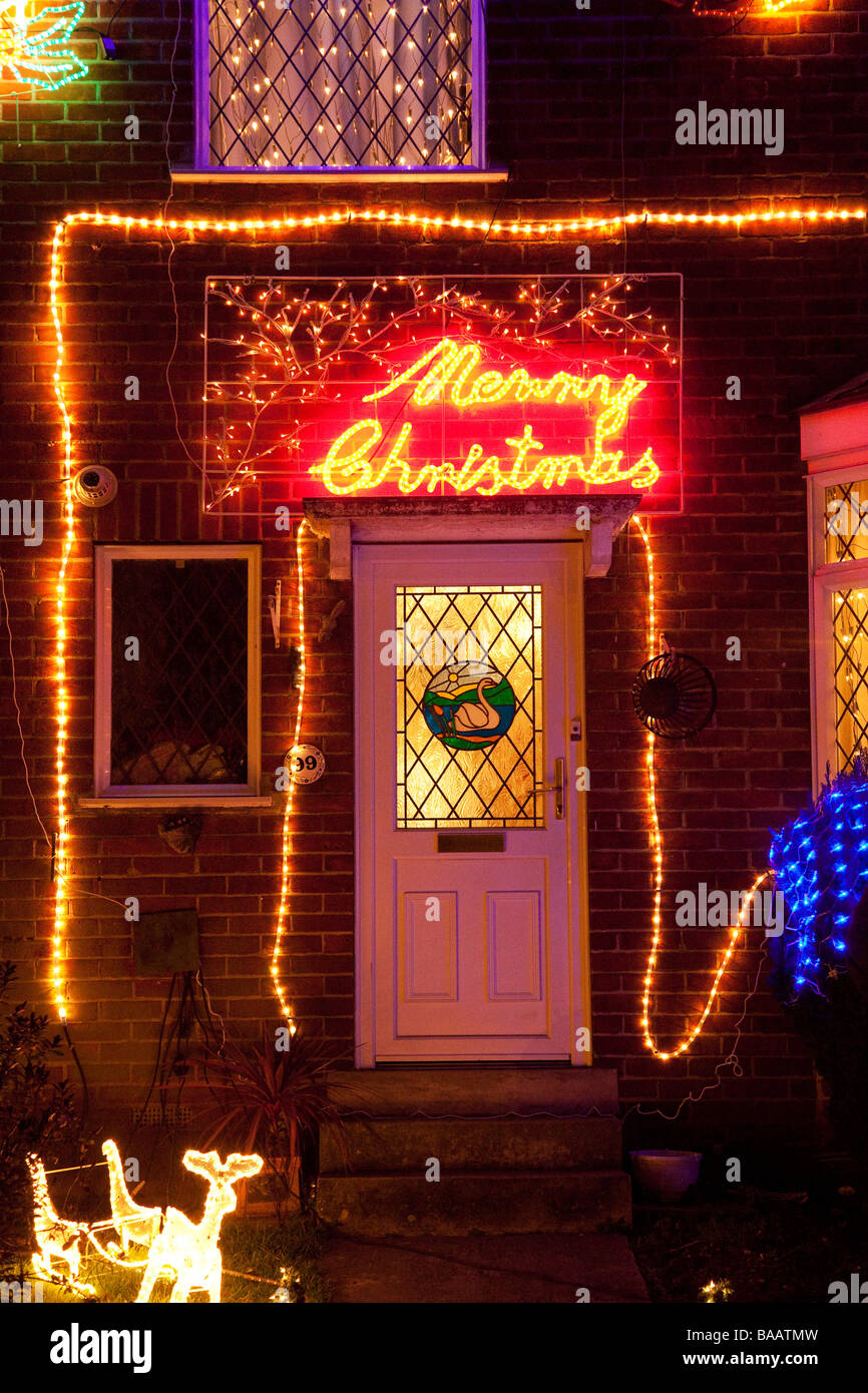 Bad taste christmas lights hi-res stock photography and images - Alamy