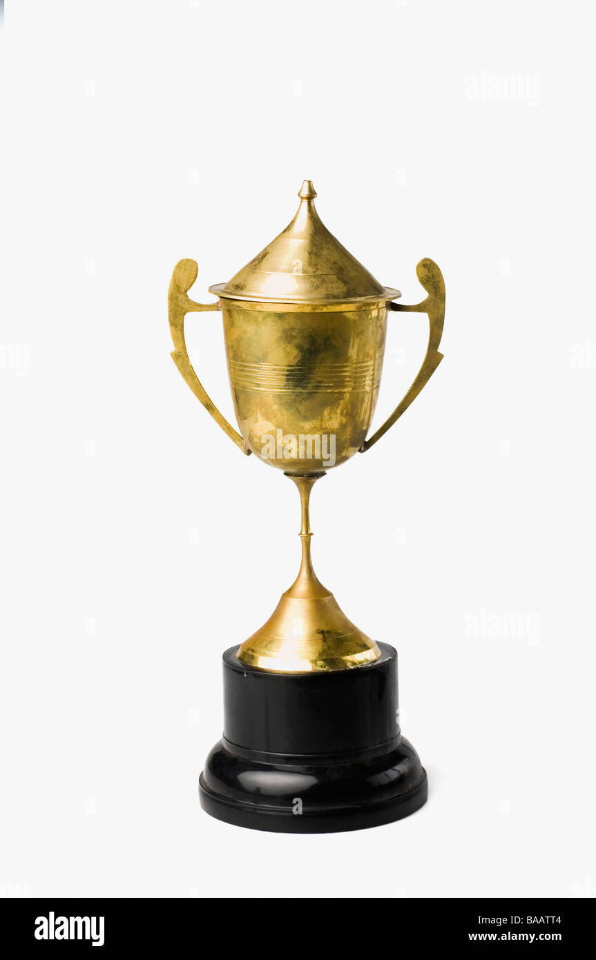 Close-up of a trophy Stock Photo - Alamy