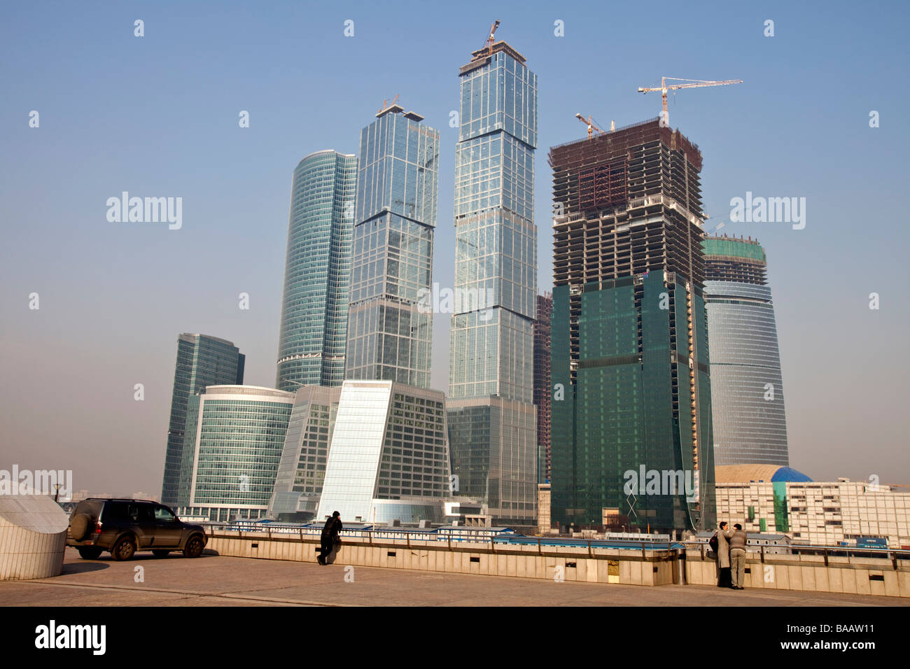 Moscow financial district city center , Moscow, Russia Stock Photo - Alamy