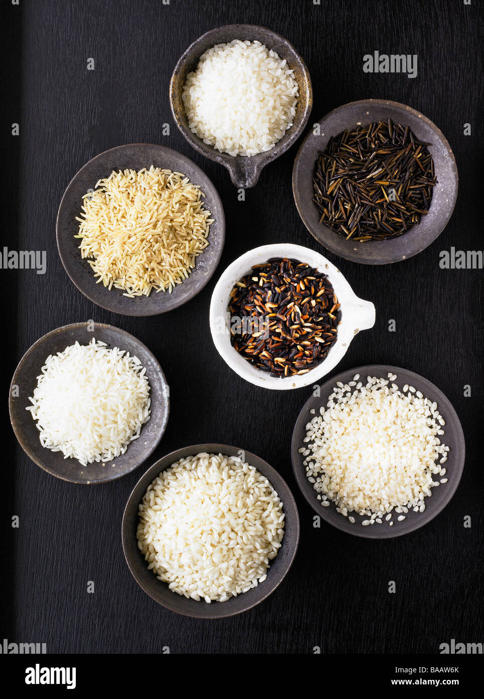 Different kind of rice Stock Photo - Alamy