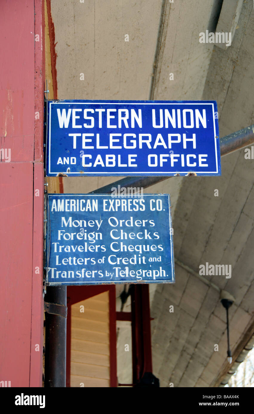 Antique signs hi-res stock photography and images - Alamy