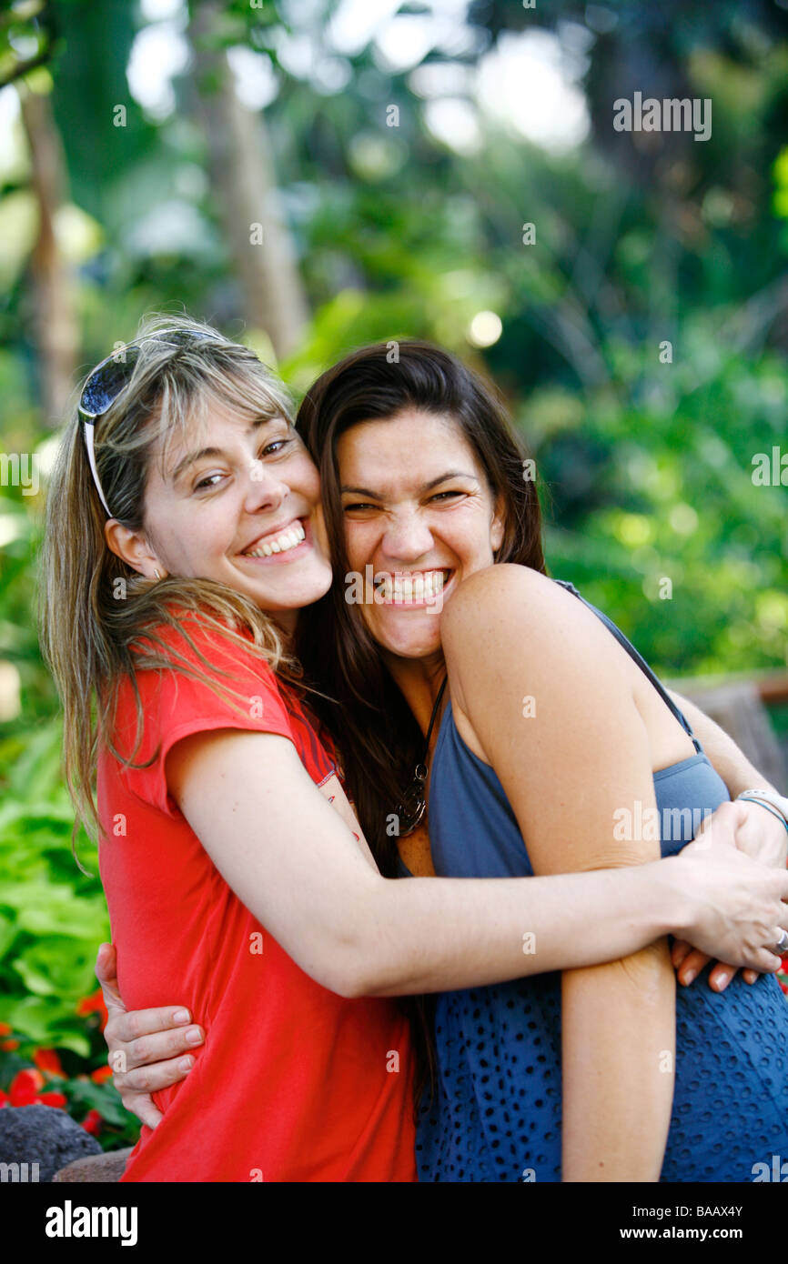 Two friends, USA Stock Photo - Alamy