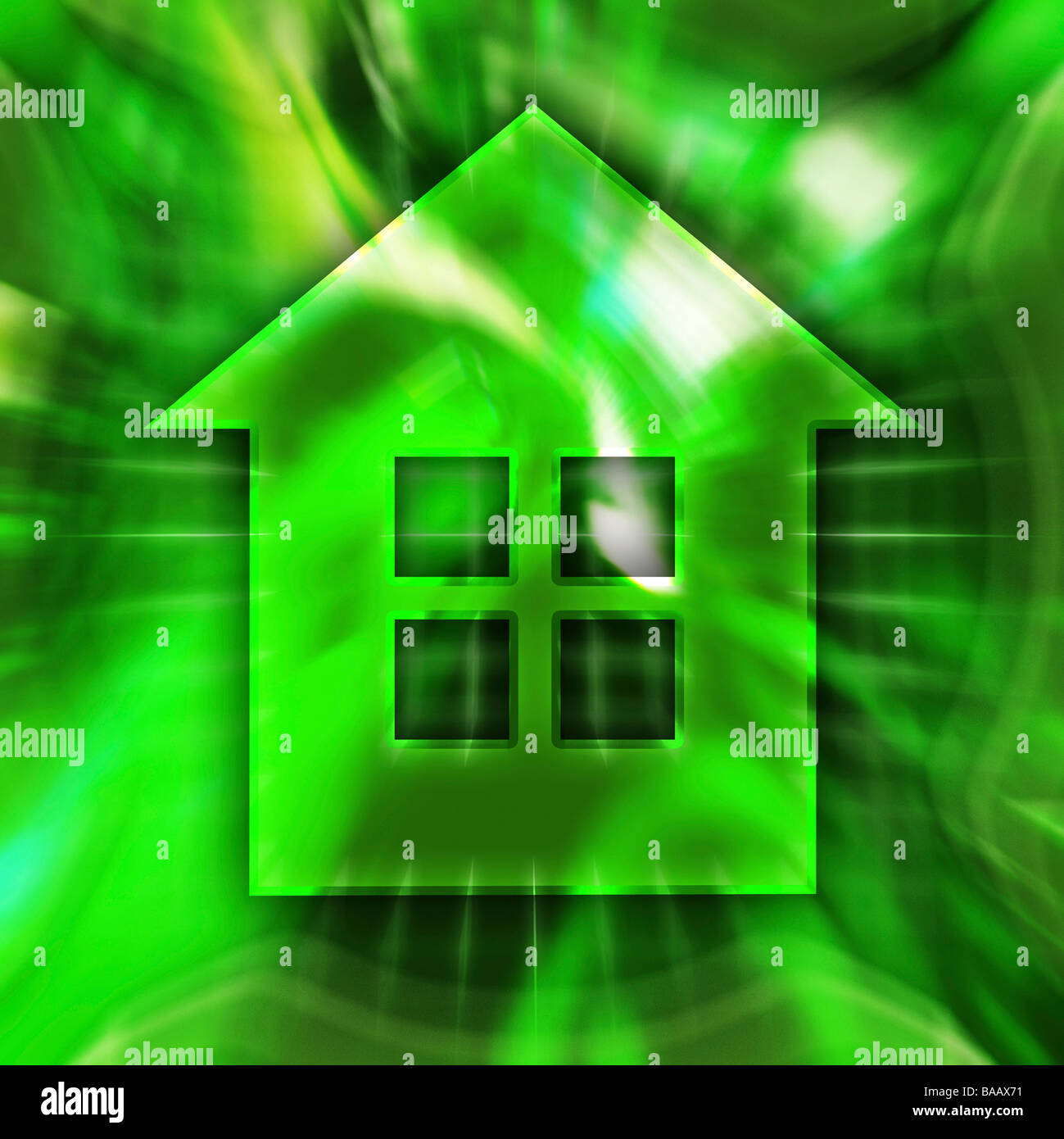 Sustainable home logo hi-res stock photography and images - Alamy