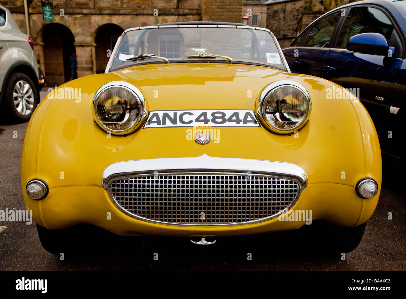 Austin Healey Frog eye Sprite Stock Photo - Alamy