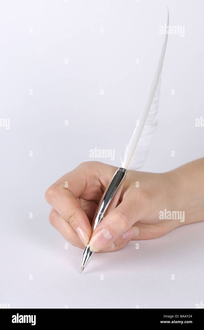 Quill pen close up hi-res stock photography and images - Alamy
