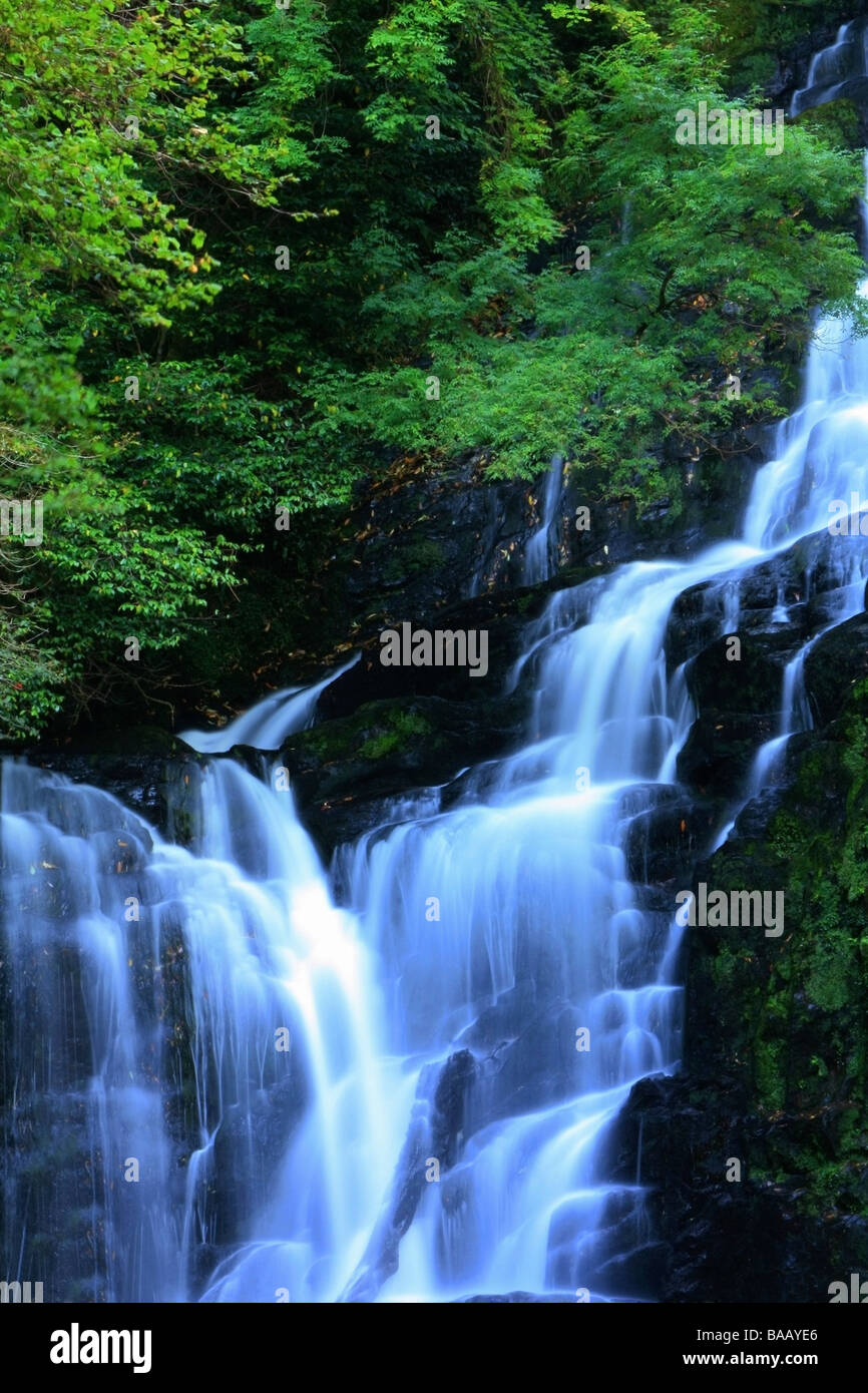 Torc Waterfall, Killarney National Park, County Kerry, Ireland Stock ...