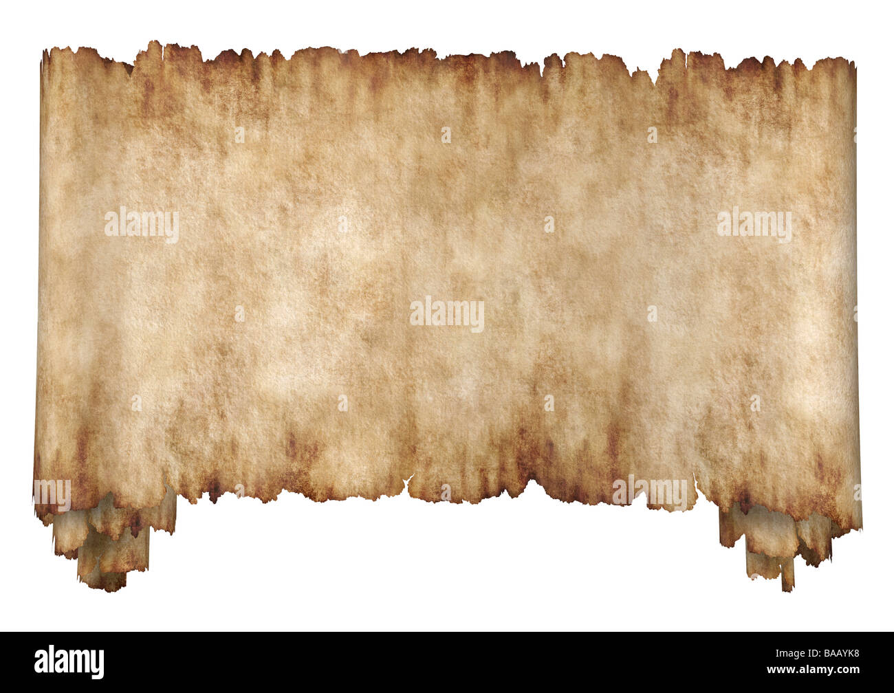 Roll of parchment Stock Photo - Alamy