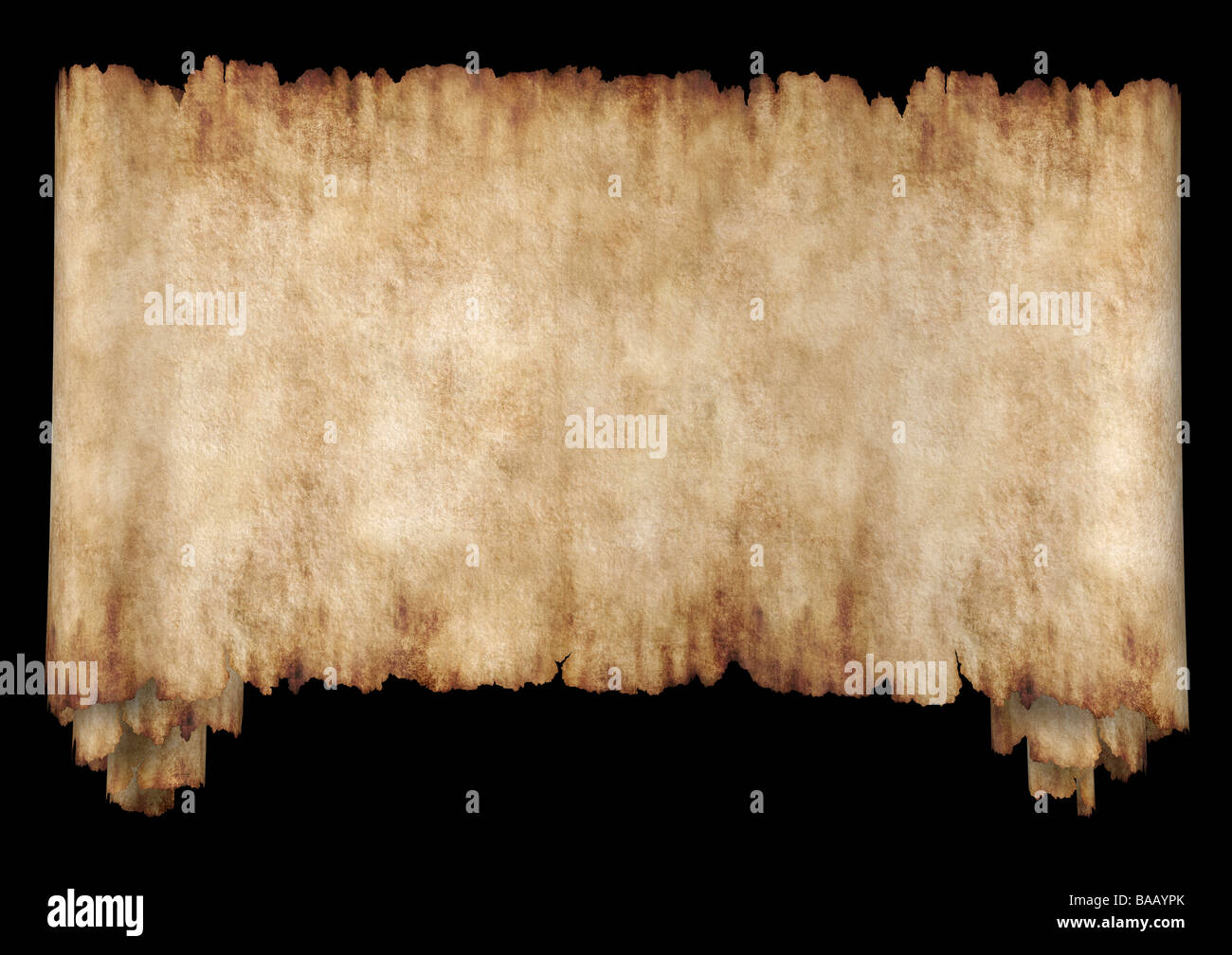 Roll of parchment Stock Photo - Alamy