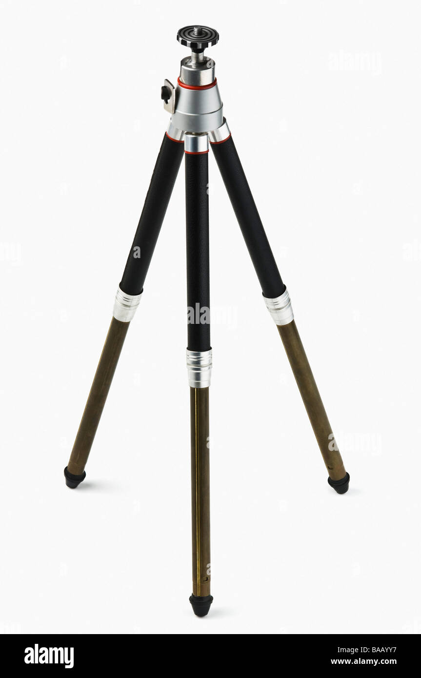 Close up camera tripod Cut Out Stock Images & Pictures - Alamy