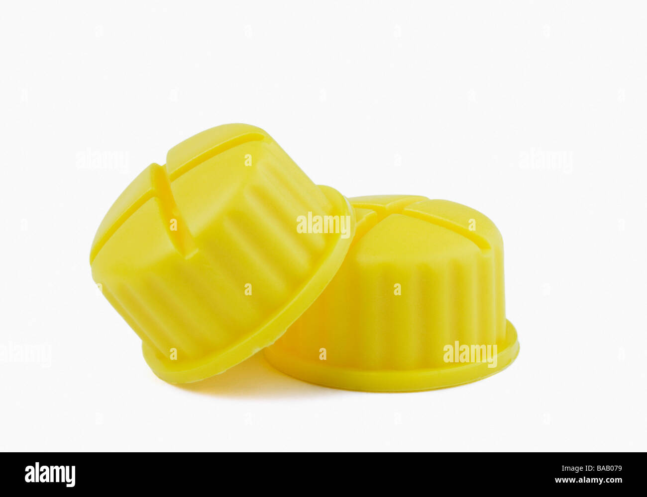 Close-up of two bottle caps Stock Photo - Alamy