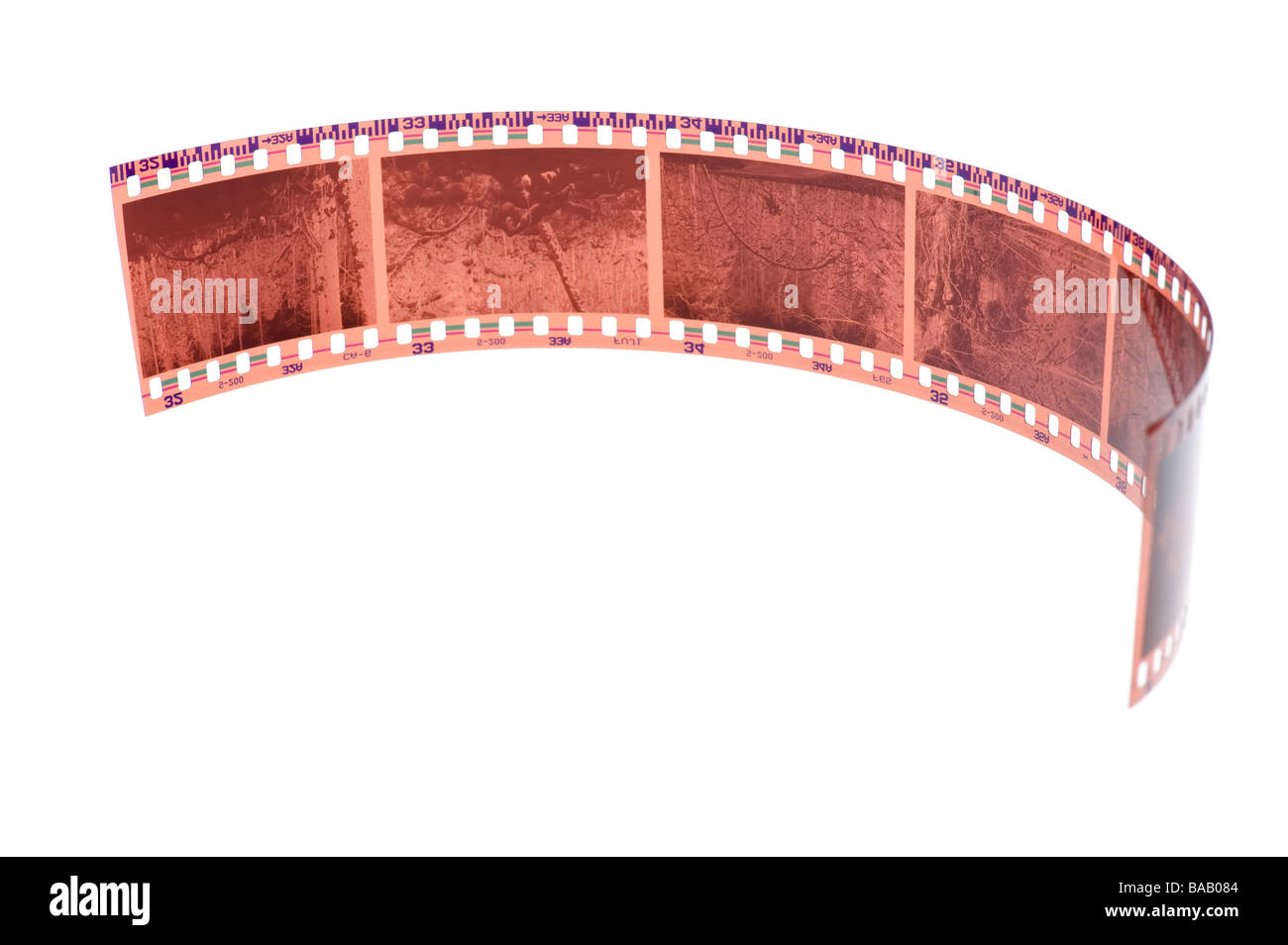 Negative film frame Cut Out Stock Images & Pictures - Alamy