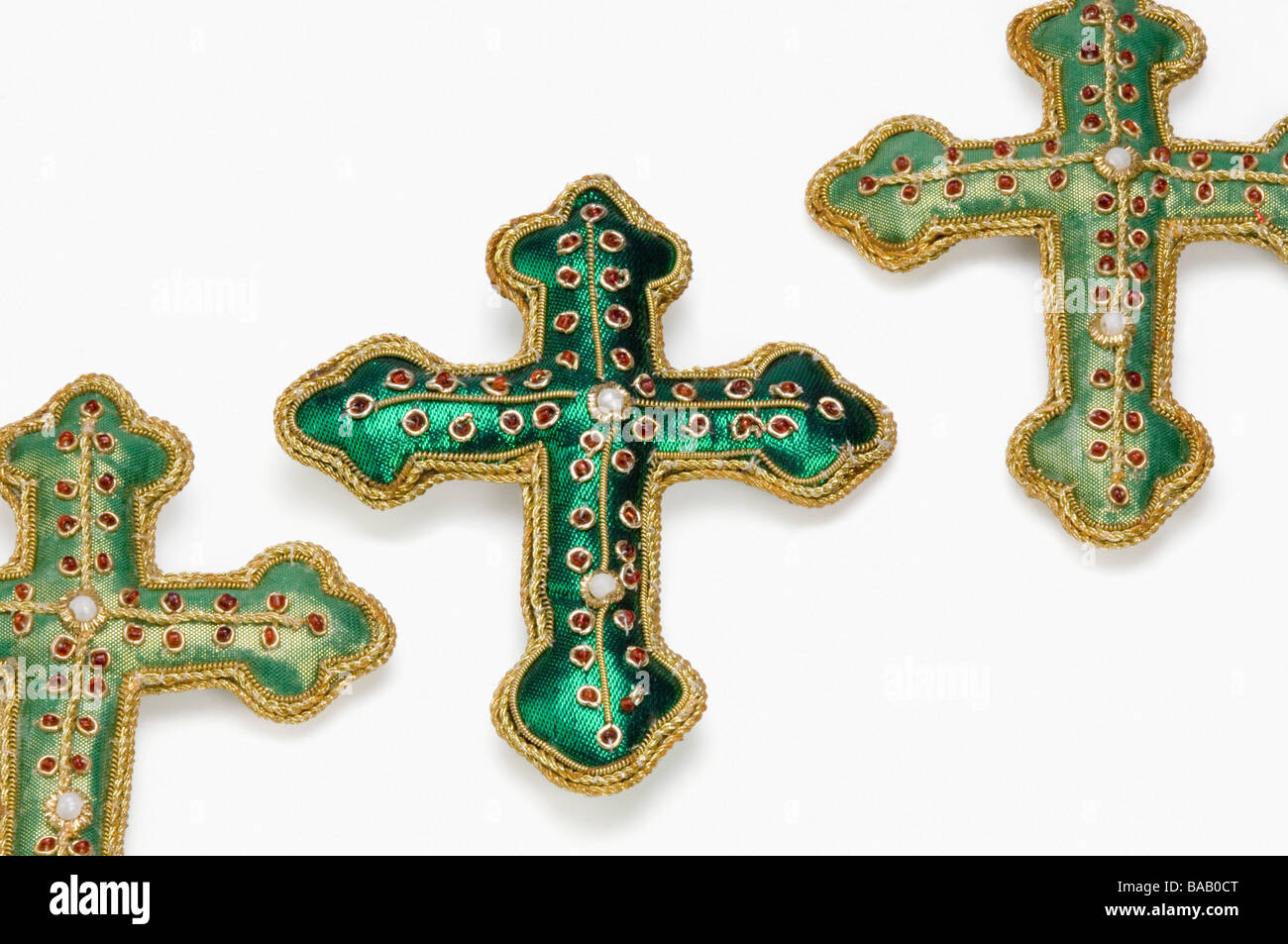 Close-up of three crosses Stock Photo - Alamy