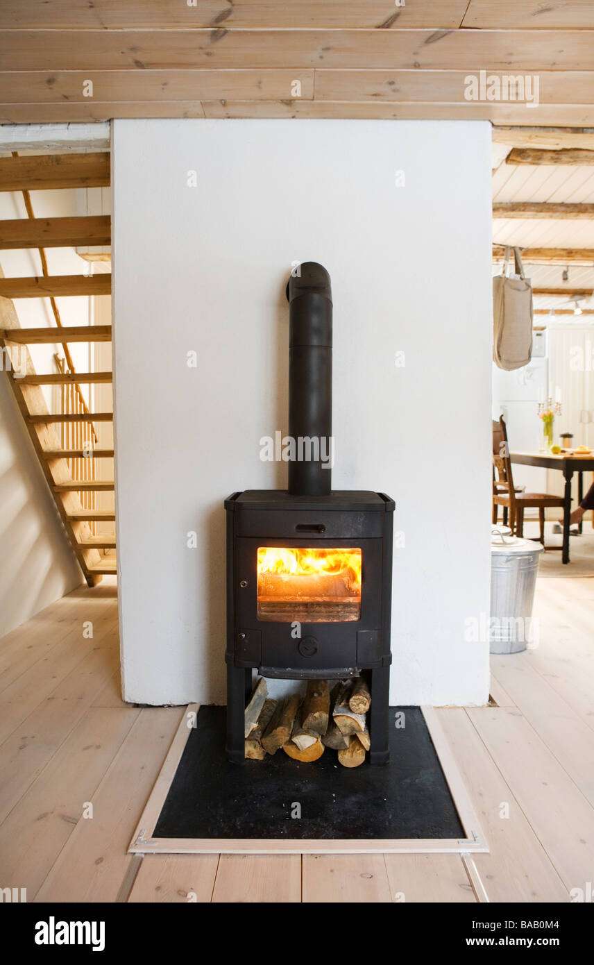 An iron stove, Sweden Stock Photo - Alamy