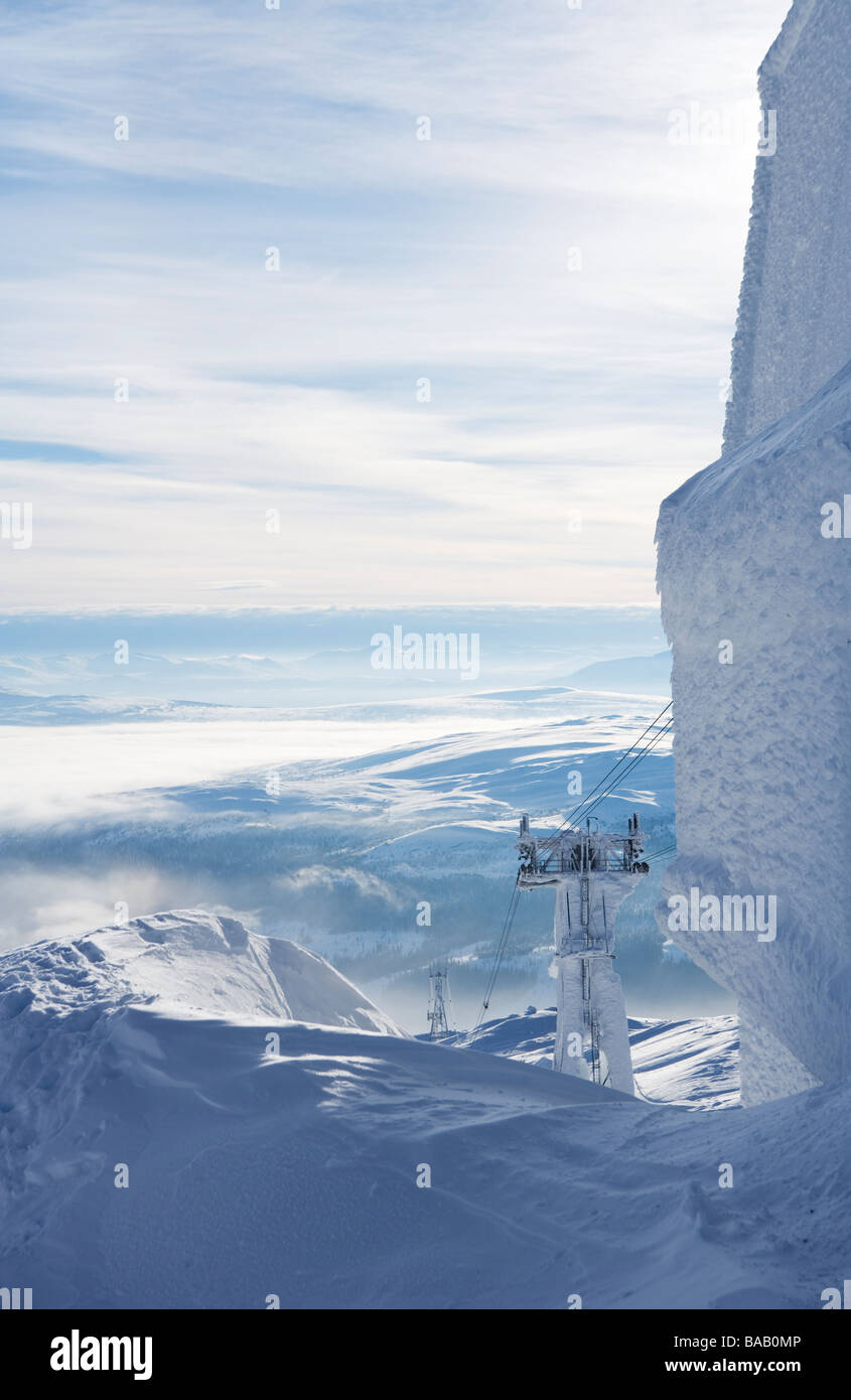 Sweden snow landscape hi-res stock photography and images - Alamy